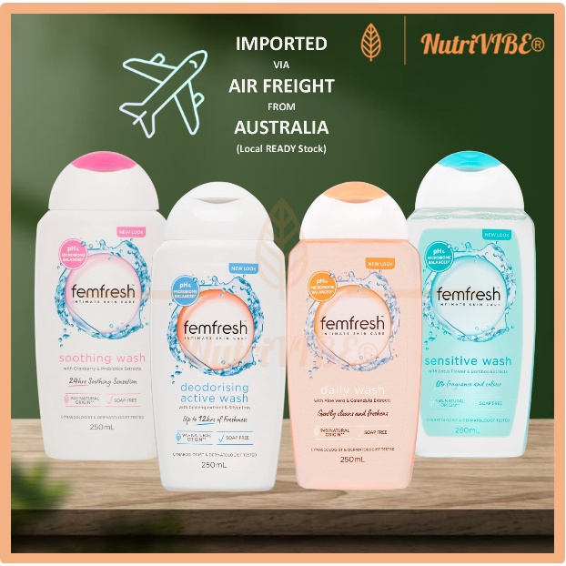 [Ready SG Stock] Femfresh Daily Wash / Deodorising Active Wash ...