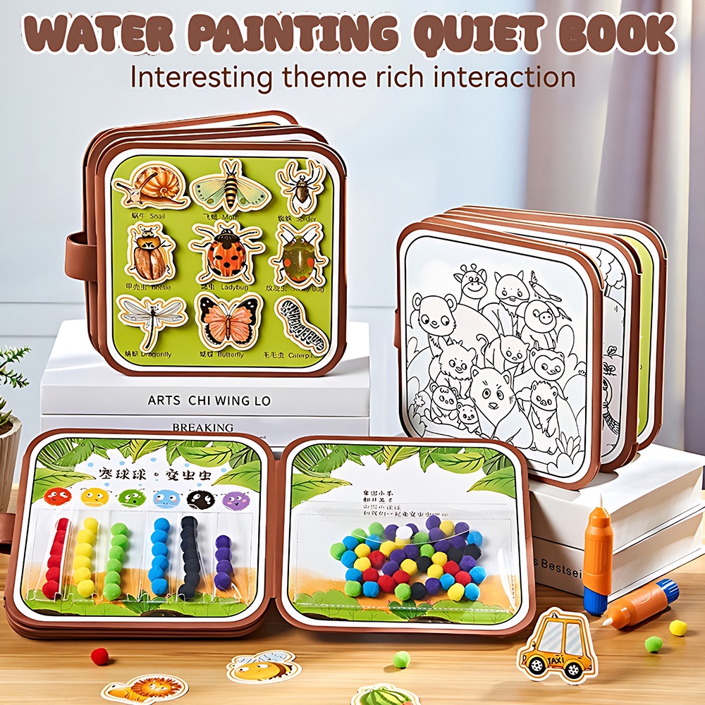 Magic Water Book Kids Children Drawing Colouring Creativity Early ...