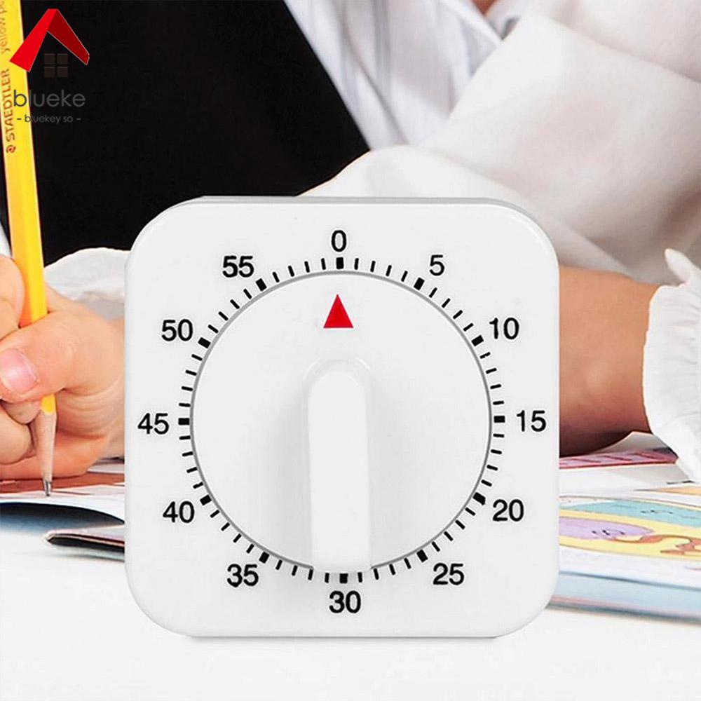 60 Minute Wind up Mechanical Alarm Timer Countdown Clock Alarm Bell ...