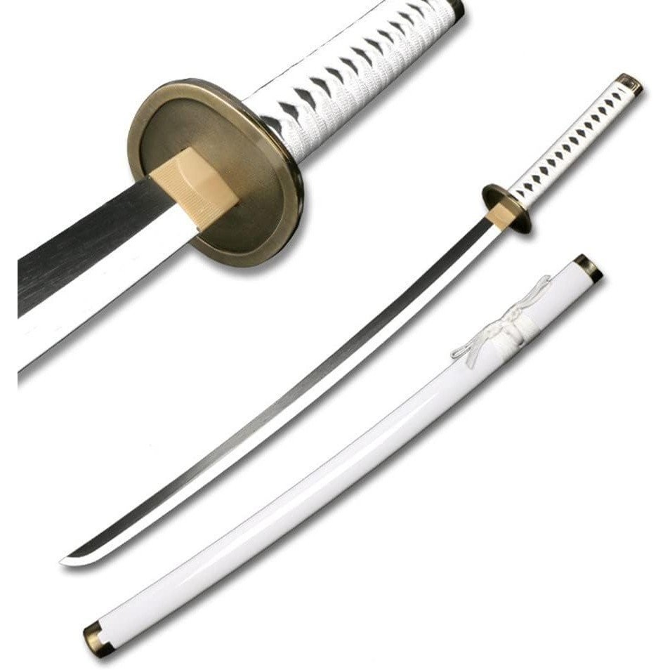Wooden Roronoa Zoro Sword Overall 41 inch Japanese Ninja Katana Samurai ...