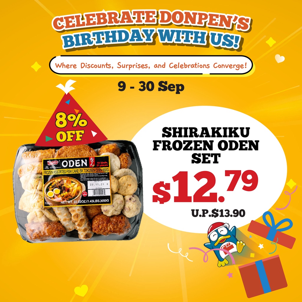 [DONKI]Shirakiku Frozen Oden Set | Shopee Singapore