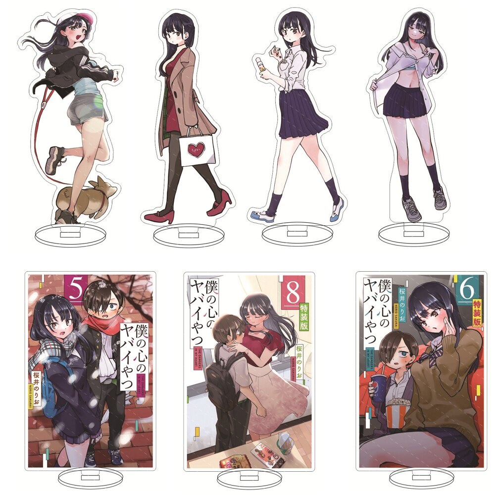 Standee Anime The Dangers In My Heart Acrylic Yamada Anna Kyotaro