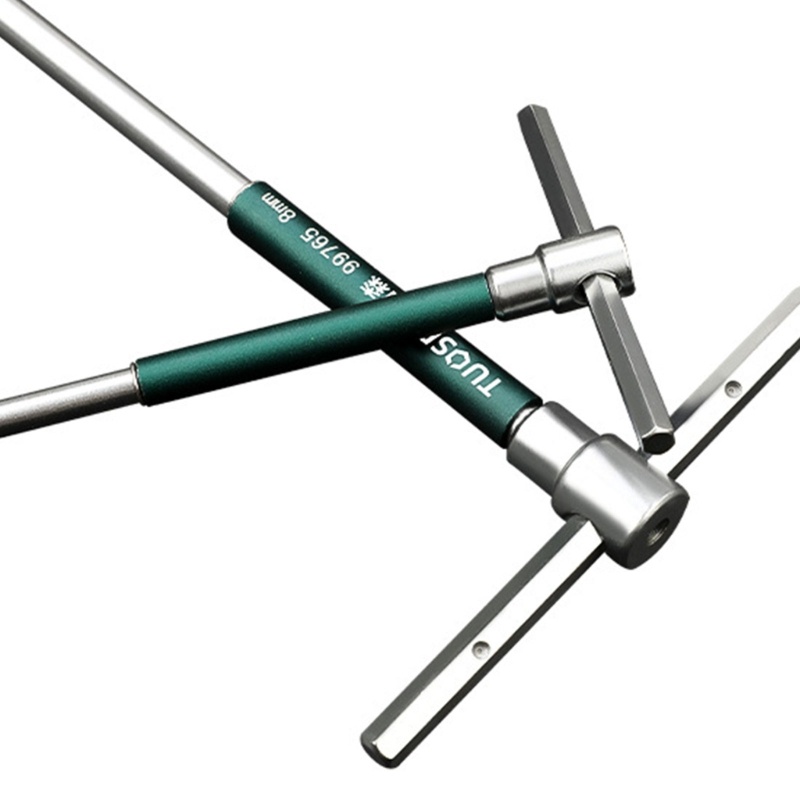 PCF* T Type Universal Hex Socket Wrench Steel Lengthen Allen Key Wrench ...