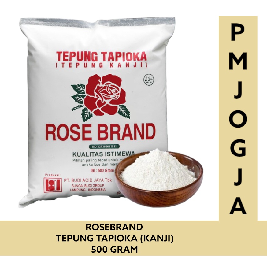 Rose Brand - Tapioca Flour / Kanji Flour 500 grams 250 gr | Shopee ...