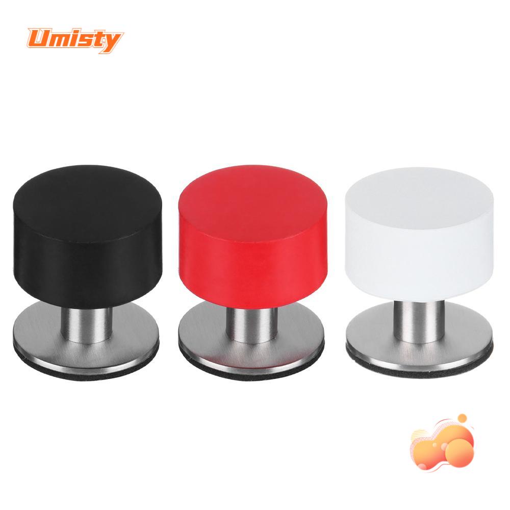 UMISTY Door Stopper Practical Non Punch Heavy Duty Rubber Floor ...