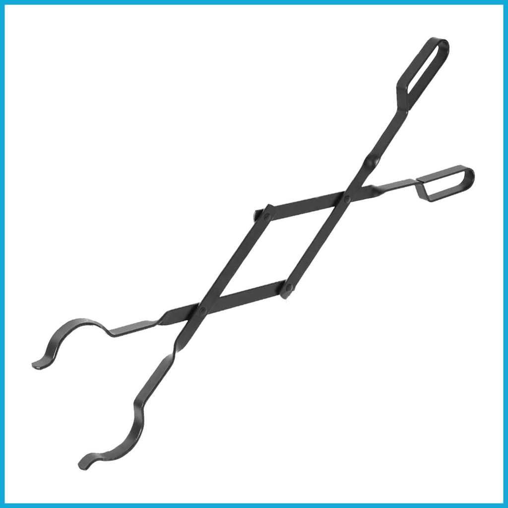 Fire Pit Tongs Firewood Grabber Firepit Tongs Ergonomic Anti-Rust ...
