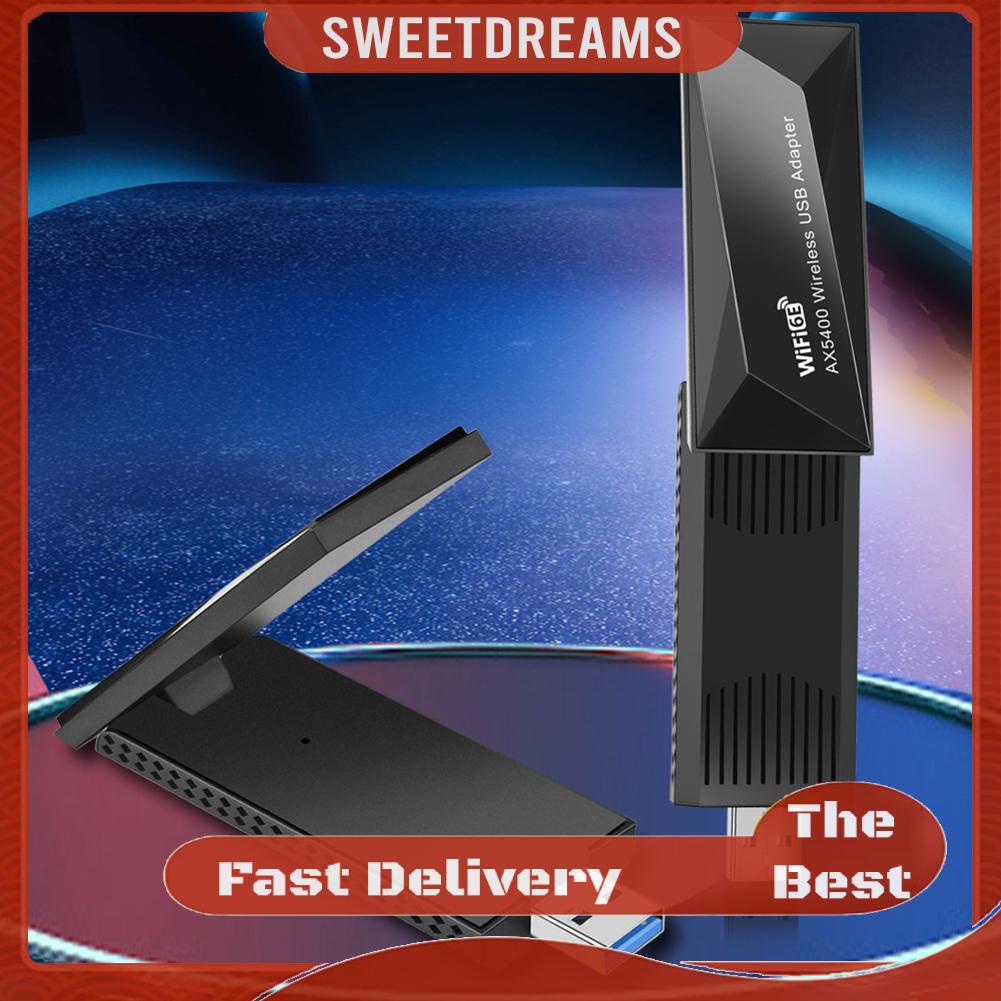 【Sweet】WiFi 6E USB WiFi Adapter USB 3.0 Tri-Band 2.4G 5G 6G USB WiFi ...