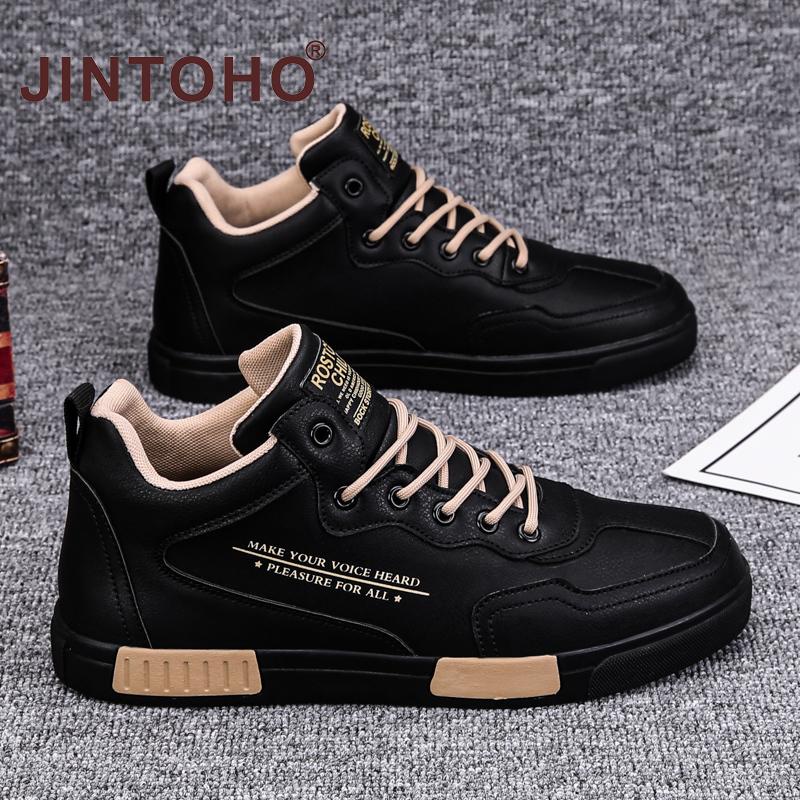 JINTOHO Men Black Shoes Fashion Brand Sneakers For Men Breathable ...