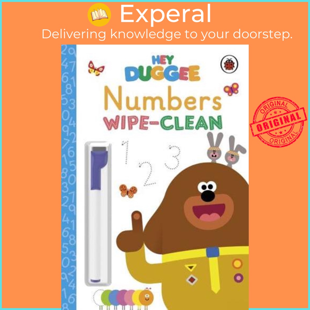 Hey Duggee: Numbers Wipe-Clean Board Book - Hey Duggee by Hey Duggee ...