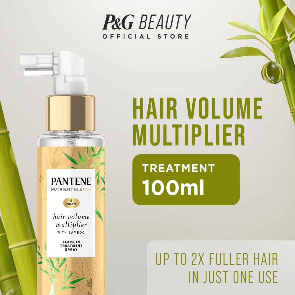 [GWP] Pantene Nutrient Blends Hair Volume Multiplier Treatment 100ml ...