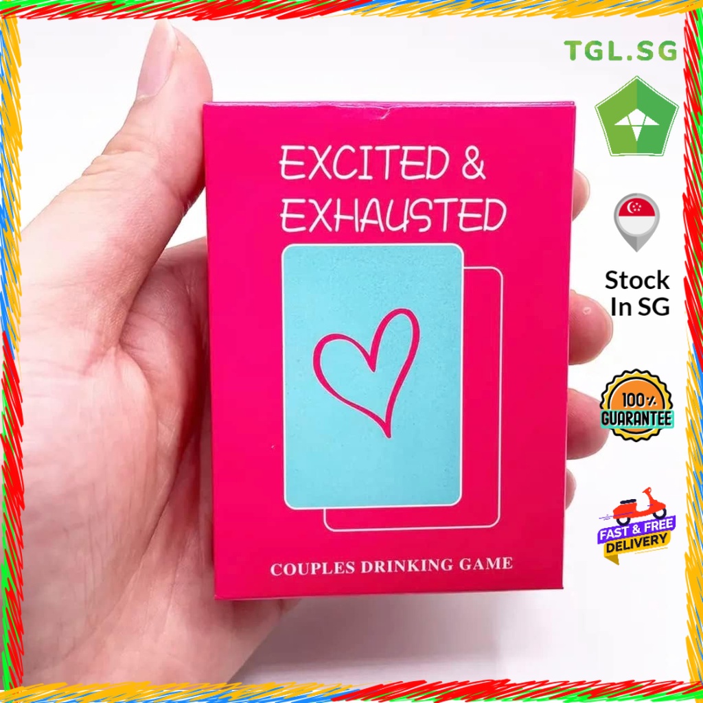 Excited and Exhausted - Couples Fun and Kinky Game To Rock the Bed - 18 ...