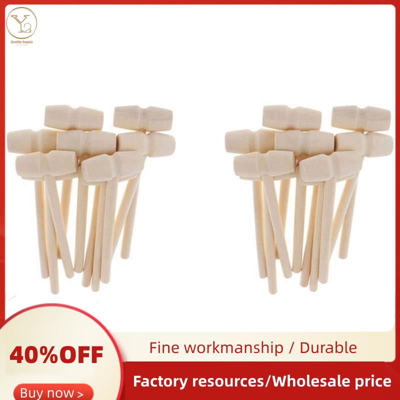 60PCs Mini Wooden Hammer for Lobster Crab and Other Shellfish,Solid ... 60PCs Mini Wooden Hammer for Lobster Crab and Other Shellfish,Solid ...