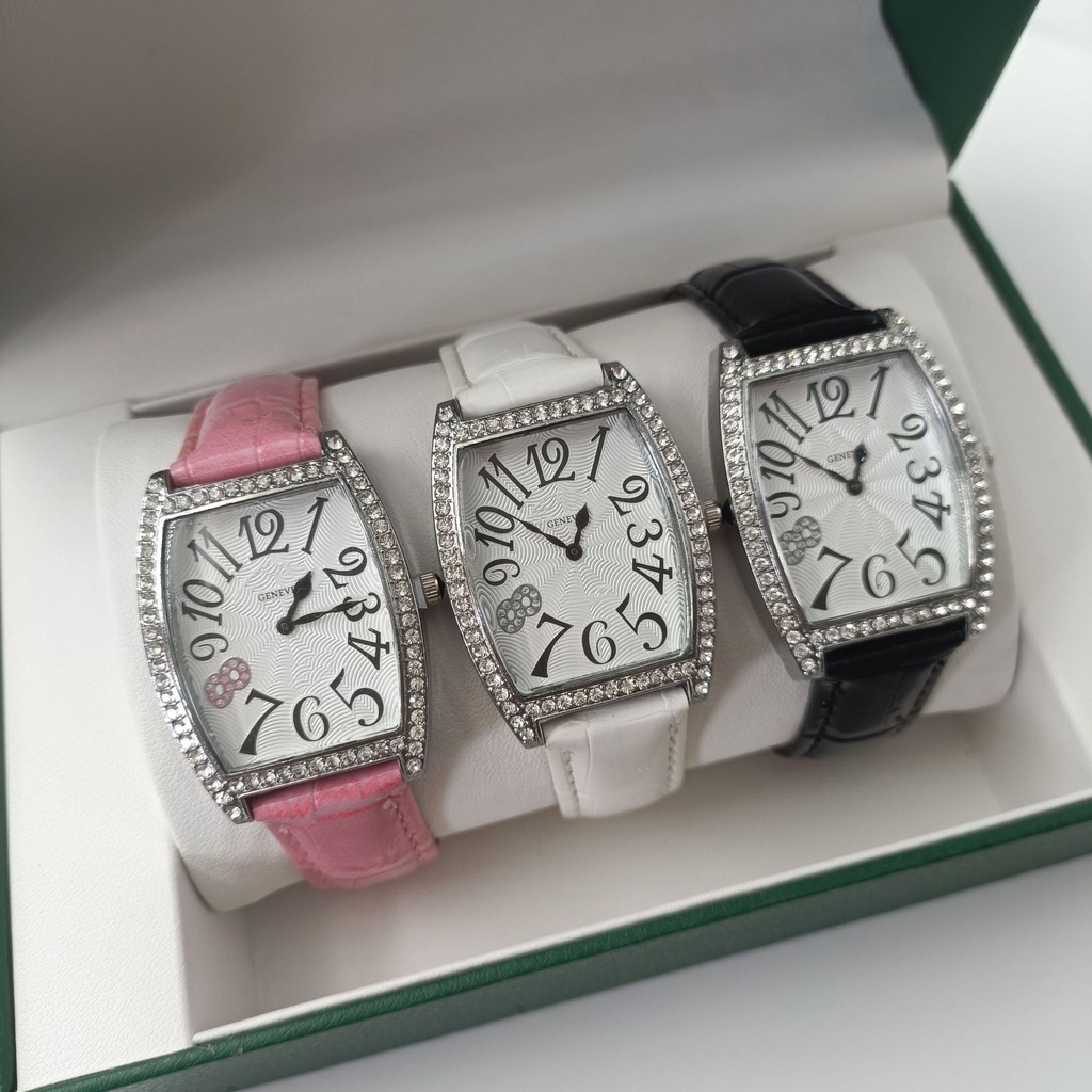 Wine Barrel Type Gypsophila Diamond Watch Women's Starry Sky Quartz ...