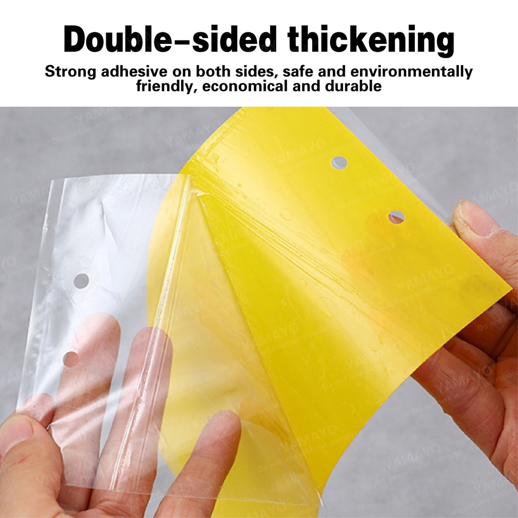 SG Stock - Double Sided Sticky Board Insect Traps Pest Killer Fly ...