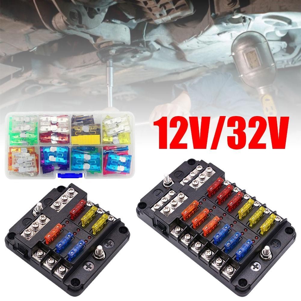 Car Fuse Insert Fuse Car Fuse Fuse Fuse Box Set Led Distribution ...