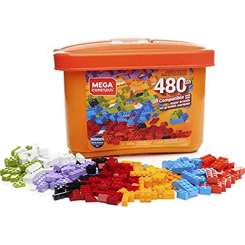 MATTEL GJD23 Mega Blocks BLOKS Wonder Builders 480 Pieces Ages 4 and up ...