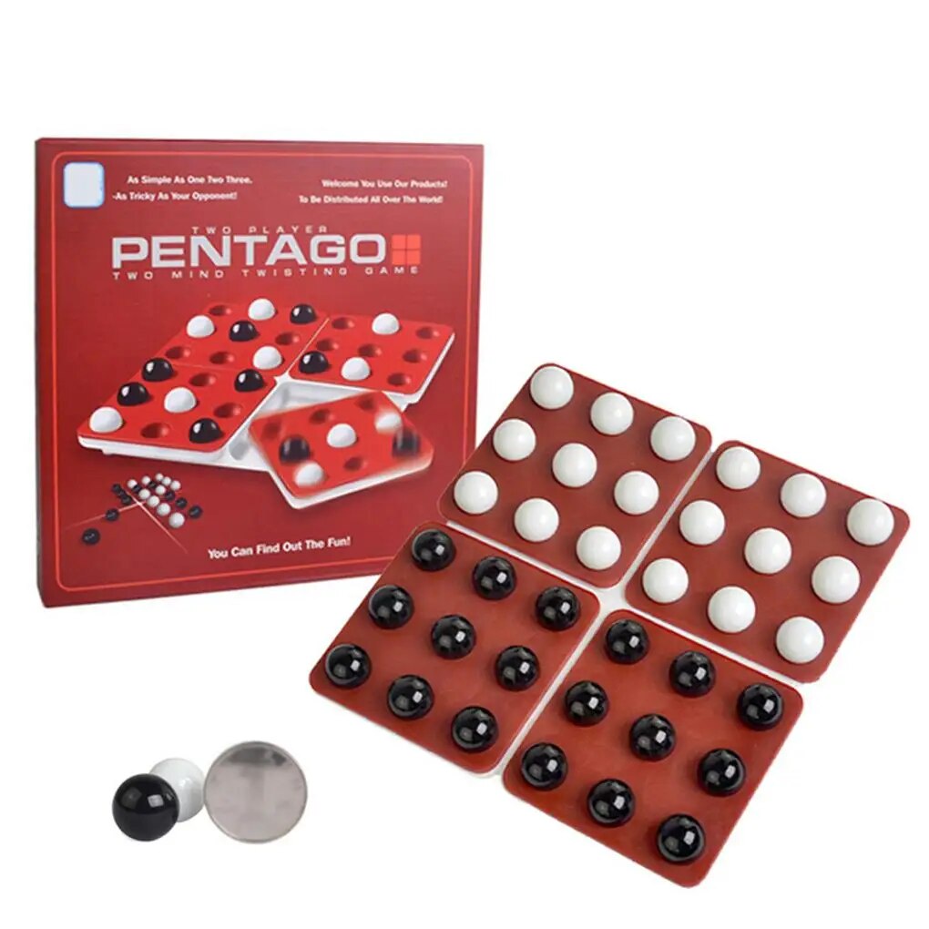 [SG] Pentago Five-in-a-row Board Game Logic Practice | Shopee Singapore