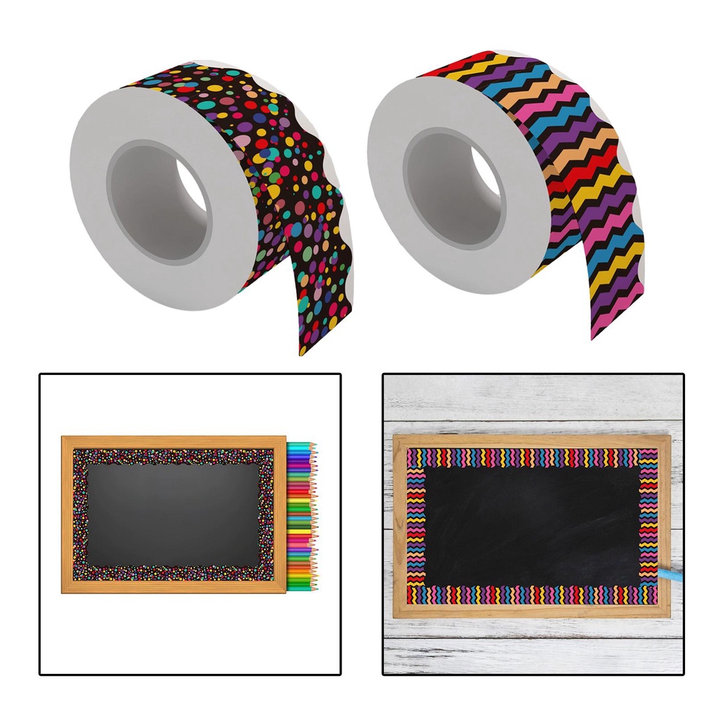 [Homyl478] Bulletin Board Borders 20M Classroom Borders for Chalkboard ...