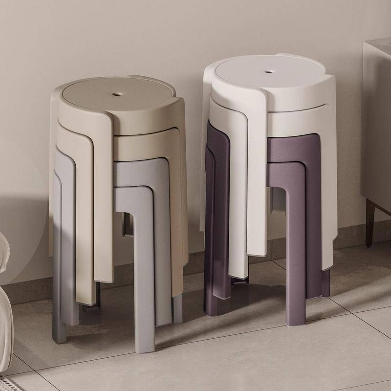 Plastic stools, household windmill stools, dining table benches ...