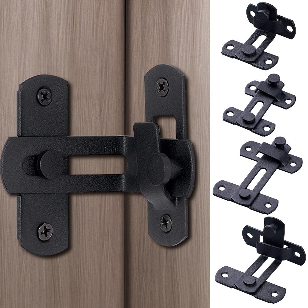 Stainless Steel Door Fastener Anti-Theft Lock Buckle Sliding Door Lock ...