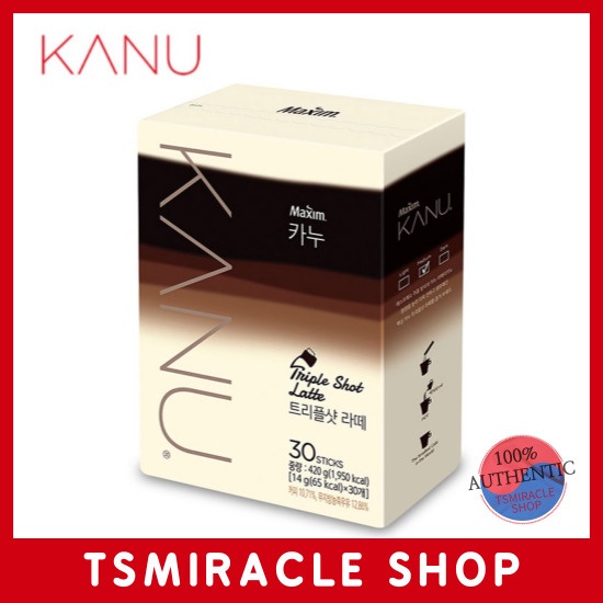 Kanu Coffee Triple Shot Latte Espresso Latte Powder coffee mix café ...