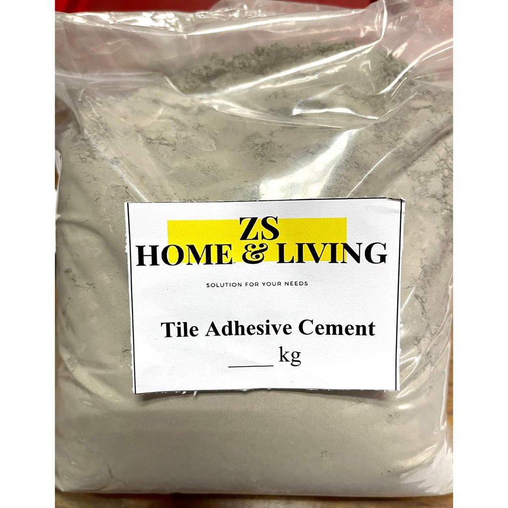 TILE ADHESIVE CEMENT TILE GROUT TILE MORTAR FIX TILE EXCELLENT ADHESION ...