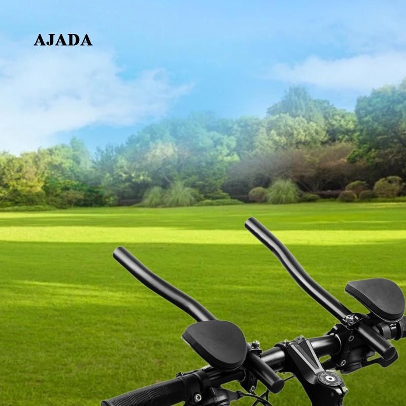 [ 2 Pieces Bike Arm Rest Bar Bike Handle Grips Adjustable TT Rest Bar ...