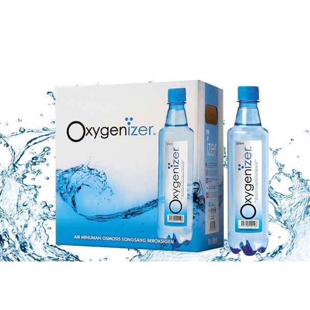 Oxygenizer Oxygenated Water 500ML X 12 | Shopee Singapore