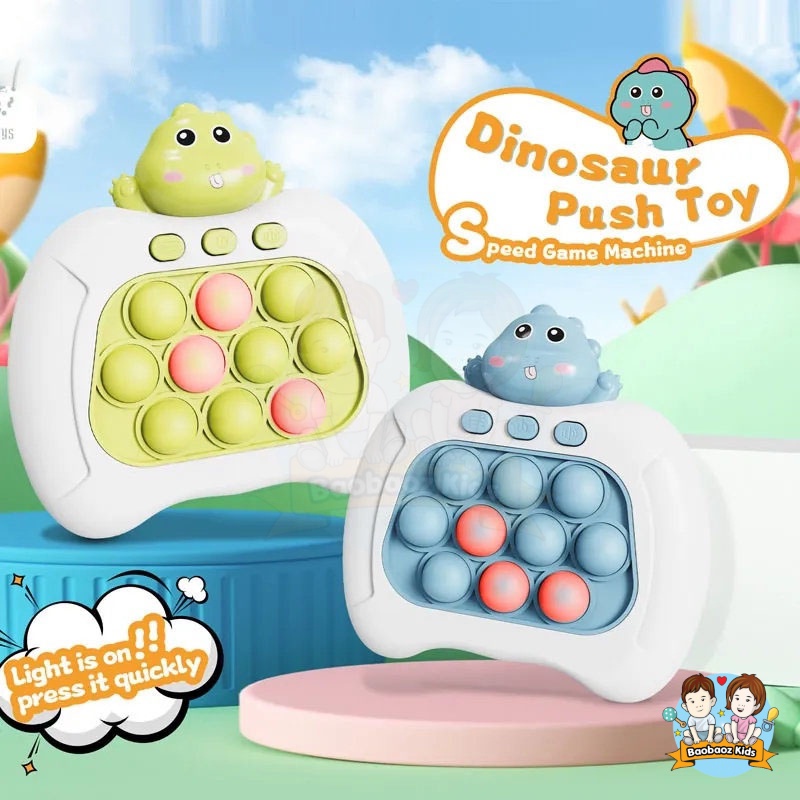 Dinosaur Owl Quick Push Game Pop It Electronic Speed Educational Toys ...