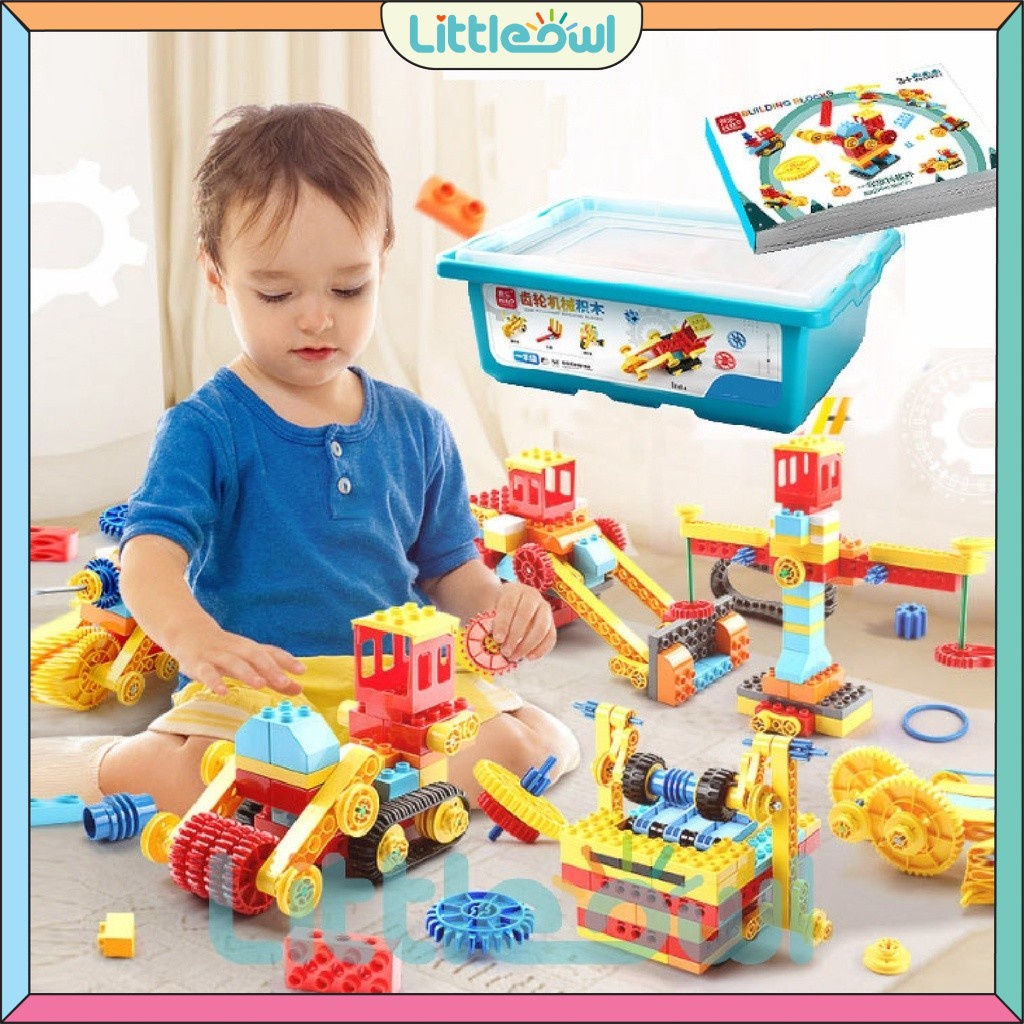 M'siaLASY STEM Lego Construction Engineering Building Set Toy Blocks ...