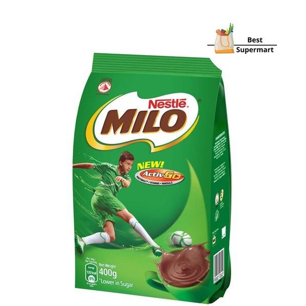 Nestle Milo Activ Go Powder Regular Refill 400g | Shopee Singapore
