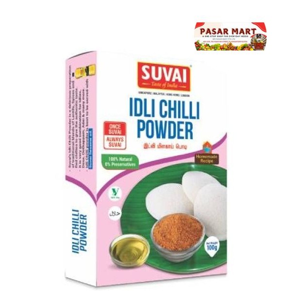 Suvai Idli Chilli Powder 100g | Shopee Singapore
