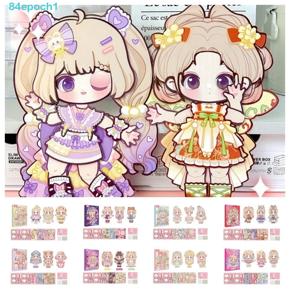 [READY STOCK] DIY Paper Puppet Toy, Anime Activity Books Montessori 3D ...