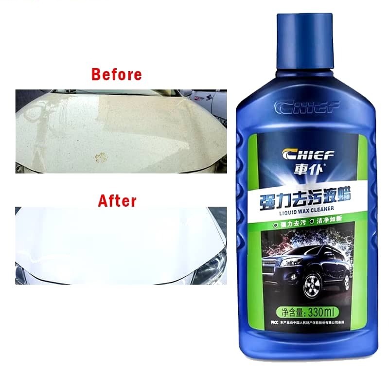 CHIEF【Cleaner Wax】 Remove Stain Watermarks 330ml 100% SAFE to your ...