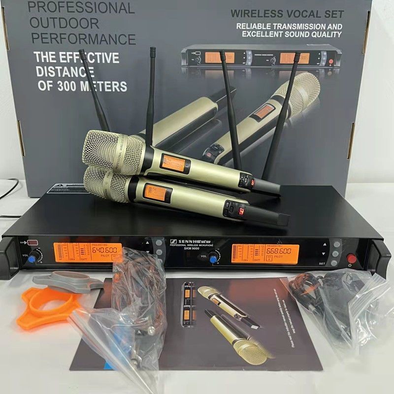 Wireless Microphone skm9000True Diversity Wireless Microphone One-to ...