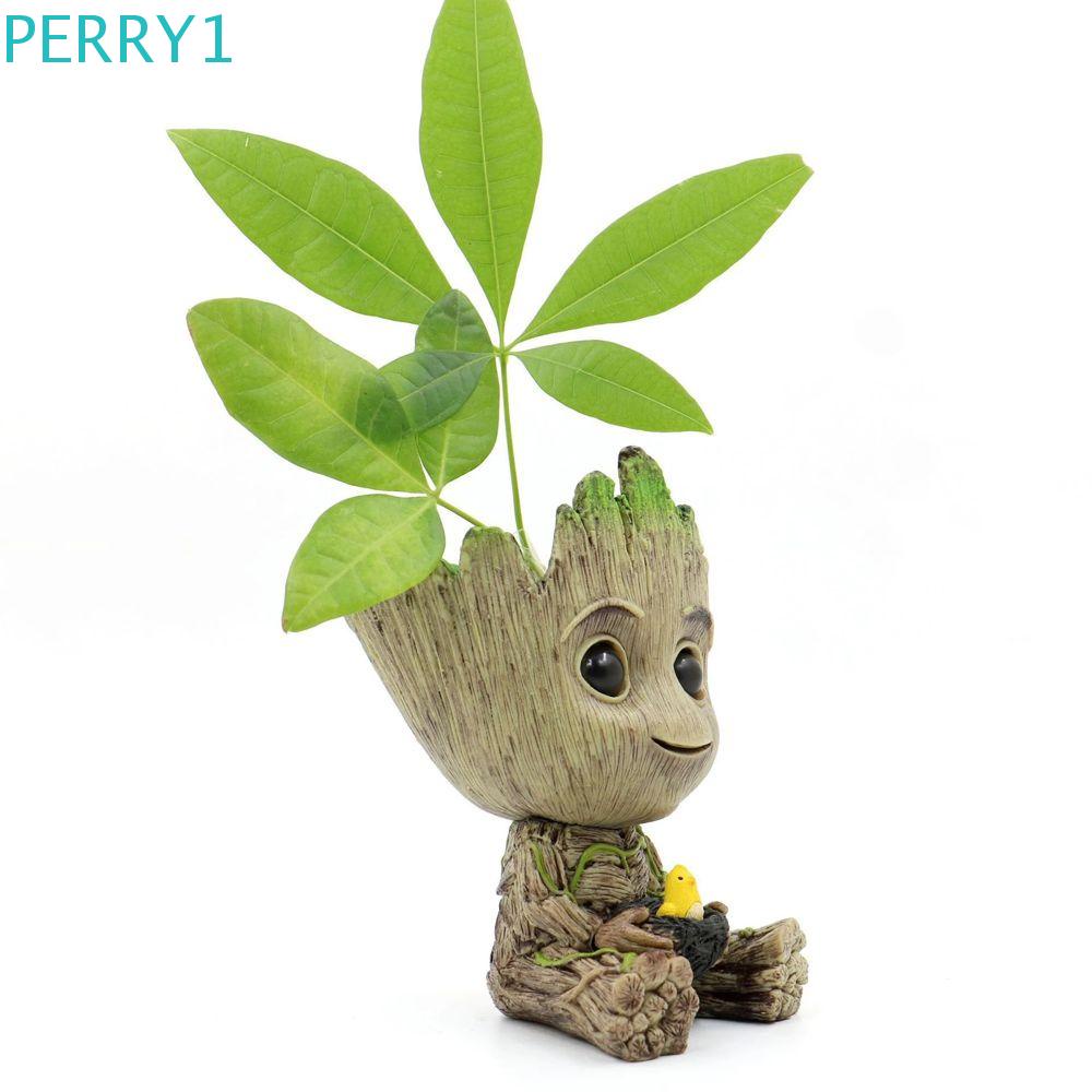 PERRY1 Groot Action Figure Figure Toys Sitting 6CM Mini Groot Figure ...