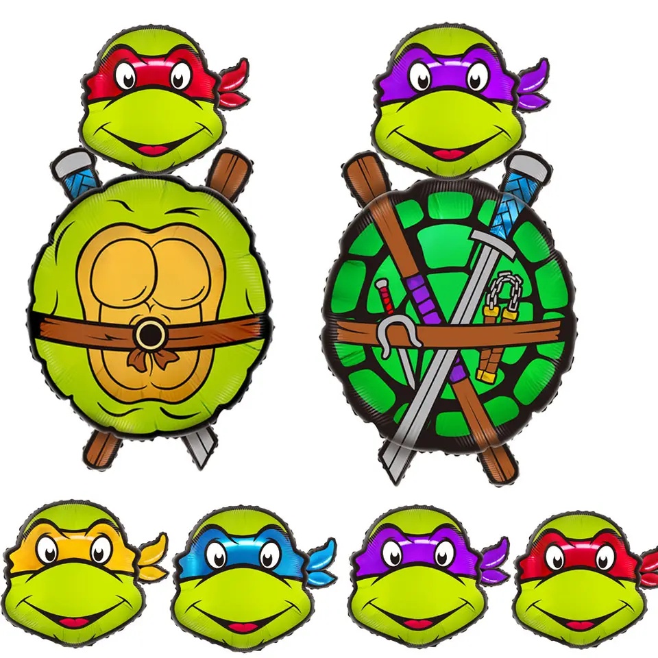 New Teenage Mutant Ninja Turtles Themed Aluminum Film Balloon Mutant ...