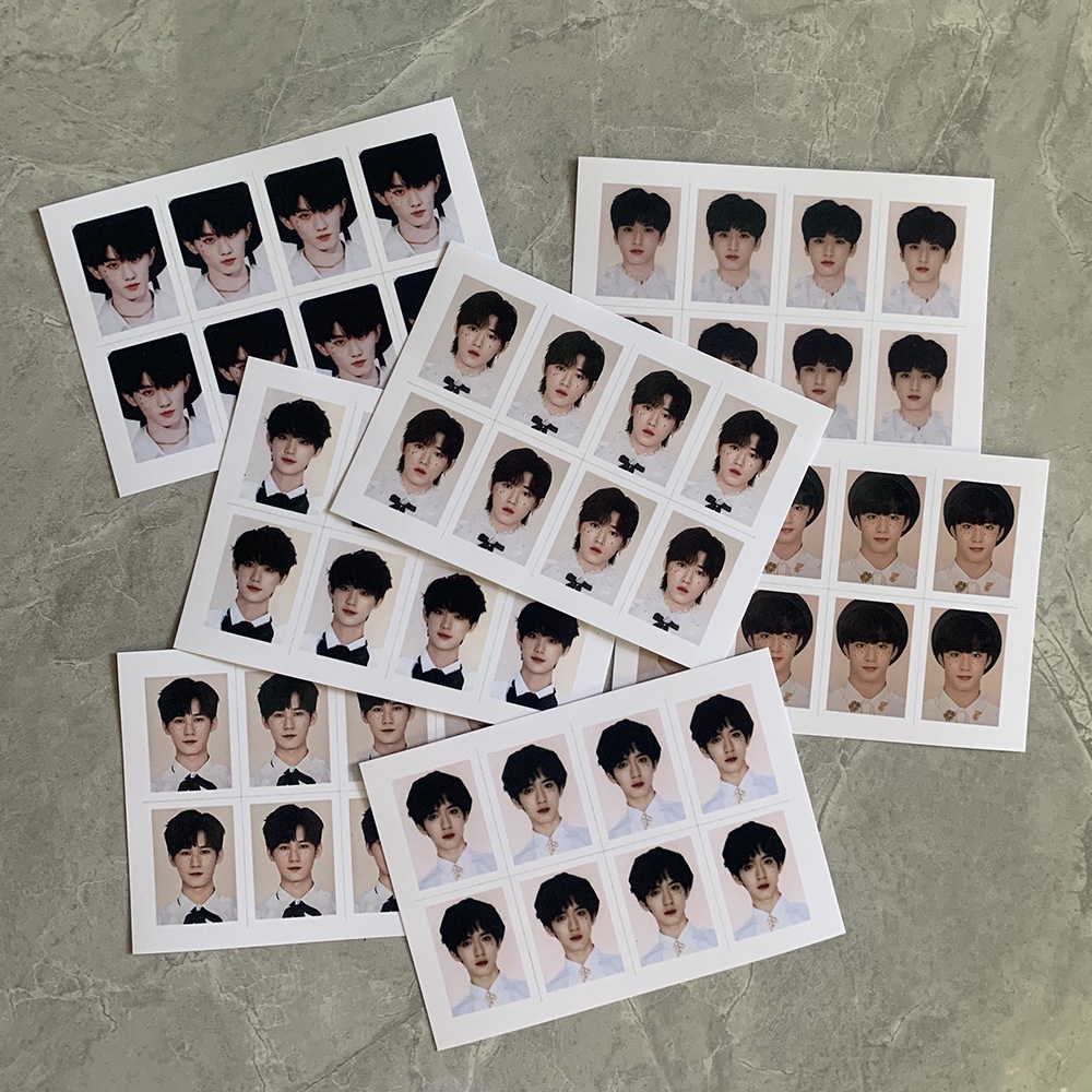 Kpop TNT 时代少年团 ID PHOTO Identity Card Photocards School HD Collective ...