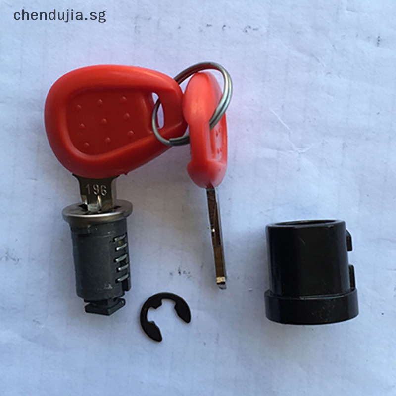 DUJIA Universal Lock Cylinder Motorcycle Side Box E21 Lock Cylinder ...
