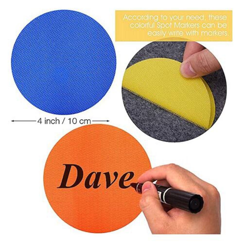 30Pcs Carpet Spot Markers Floor Dots Sit Floor Circles Spot Marker ...