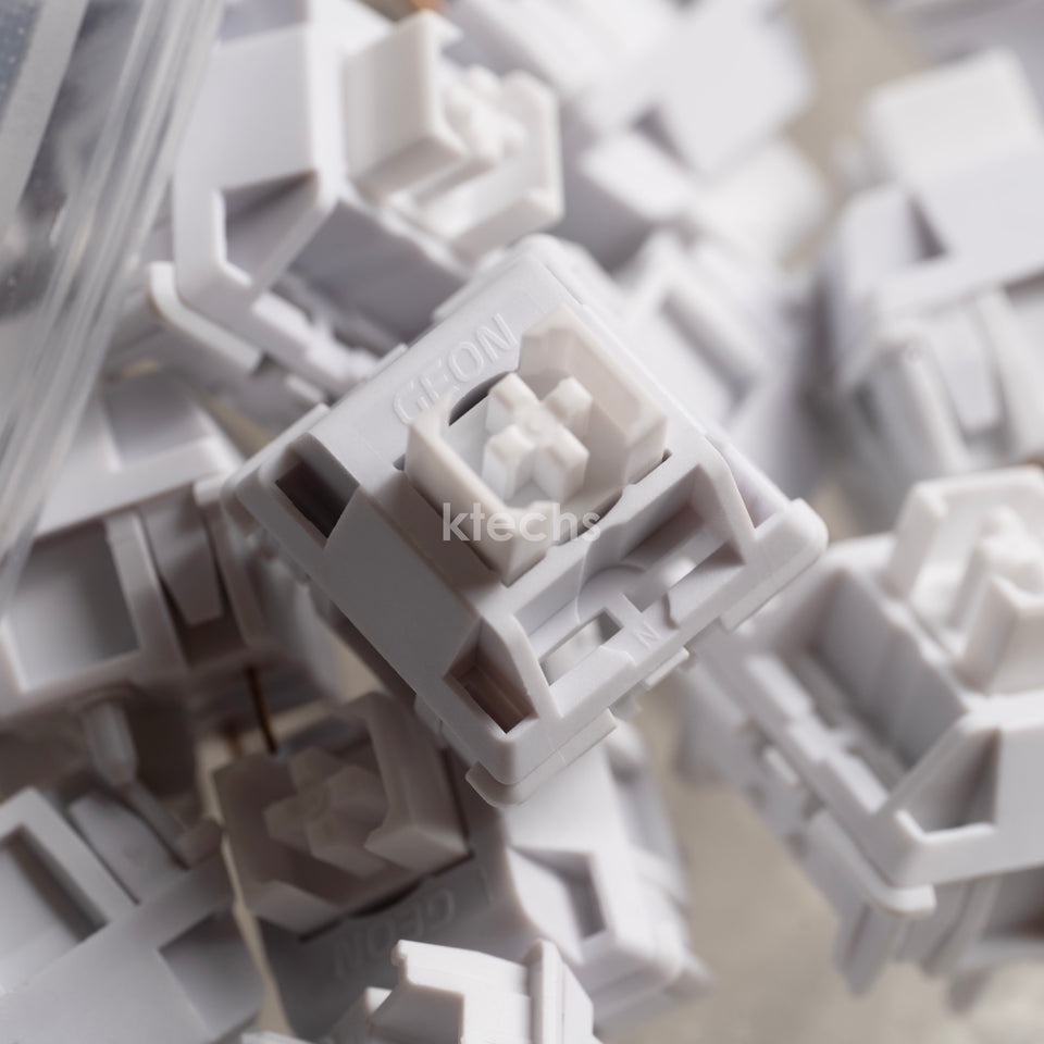 [SG Seller/Stocks] Haimu x Geon White Tactile Mechanical Switches for ...