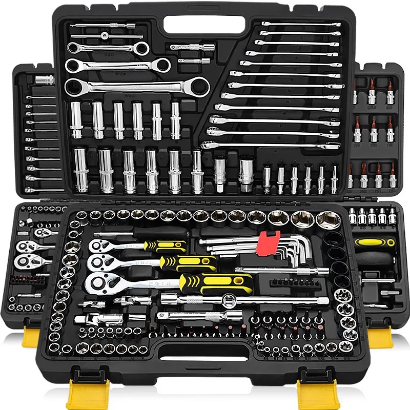 46pcs Socket Ratchet Car Repair Tool Wrench Set Head Ratchet Pawl ...