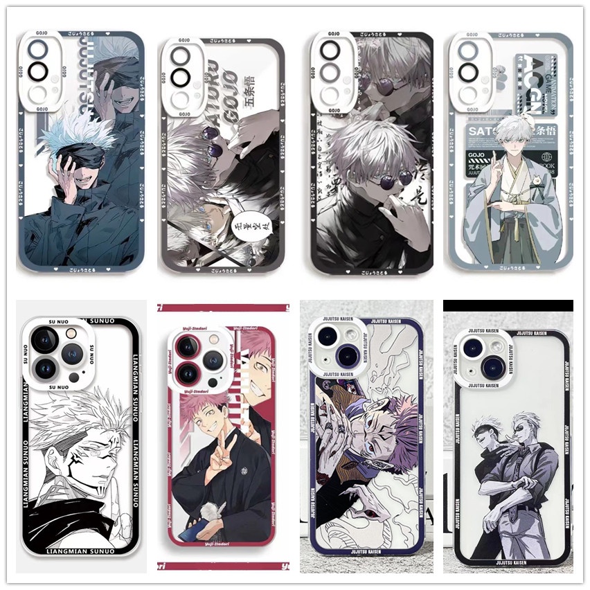 Jujutsu Kaisen Gojo Satoru Casing For Iphone 14 13 Pro Max 12 Iphone12 ...