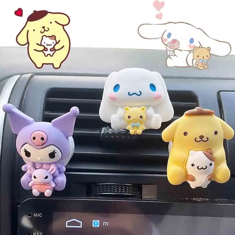 Sanrio Kuromi Cinnamoroll Car Air Outlet Fragrance Decoration Cute ...