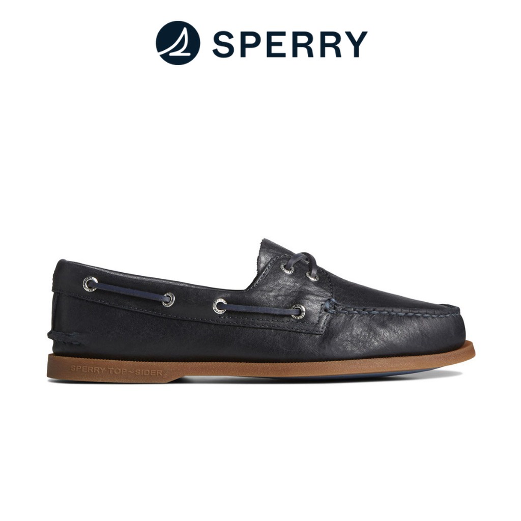Sperry Men's Authentic Original™ Nubuck Boat Shoes - Navy (STS25564 ...