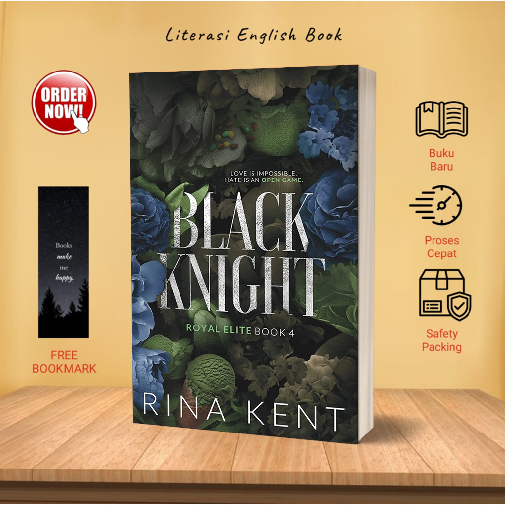 Black Knight (Royal Elite, 4) by Rina Kent (English) | Shopee Singapore