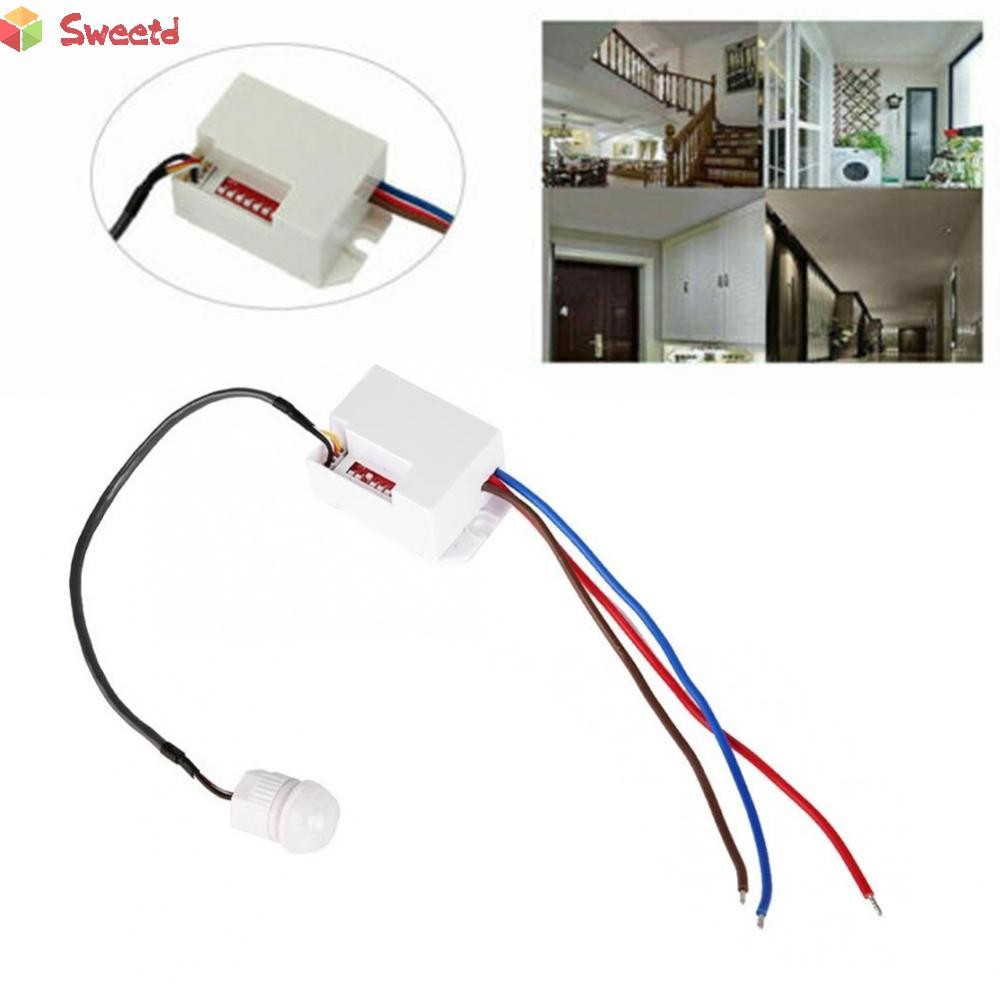 360° Mini Recessed PIR Ceiling Occupancy/Motion Sensor Detector Light ...