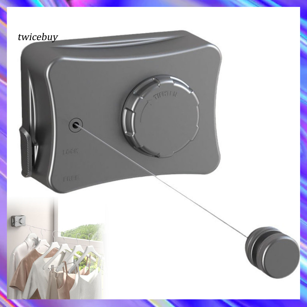 [TY] Stainless Steel Clothesline Clothes Drying Line Adjustable ...