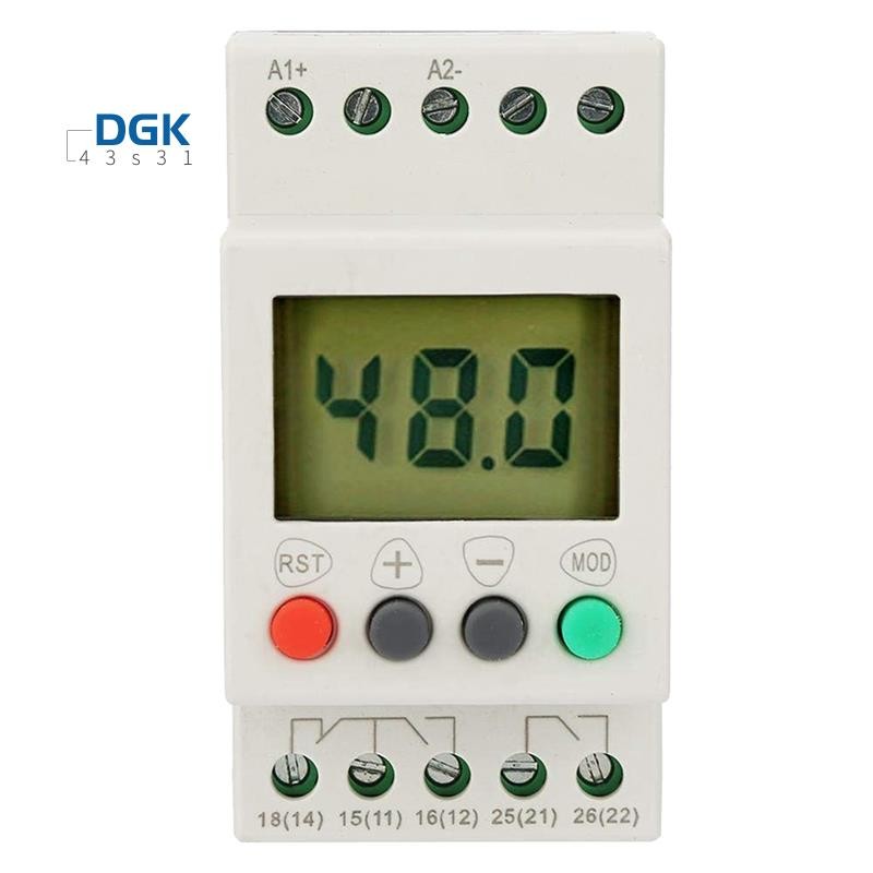 Voltage Detection Relay SVR1000 Voltage Protection Digital Single Phase Monitoring Protection ...