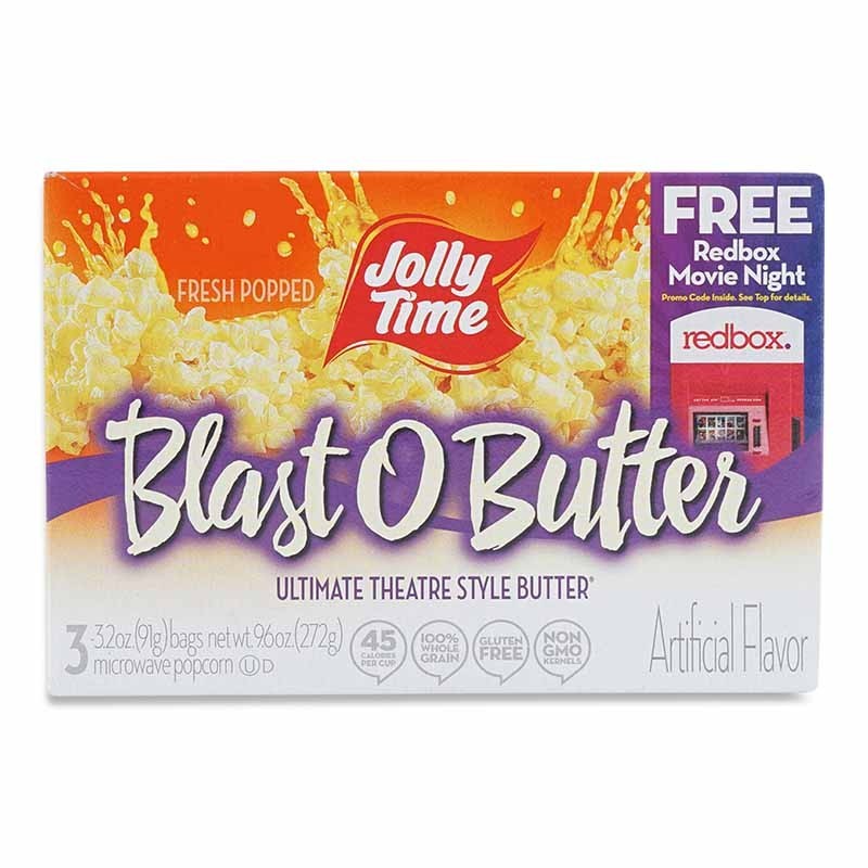 Jolly Time Popcorn Blast Butter, 9.6Oz | Shopee Singapore